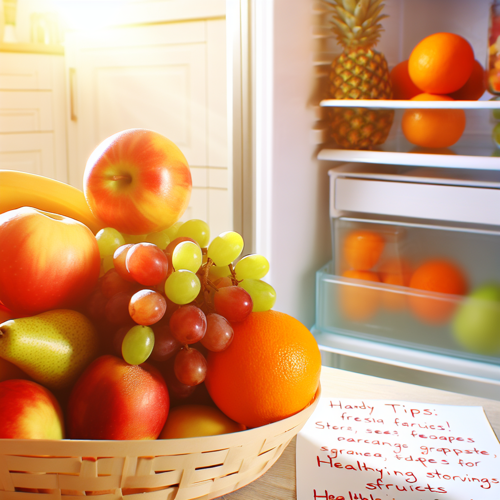 싱싱한 과일 보관법으로 신선함 유지하기 - sense26 센스이륙